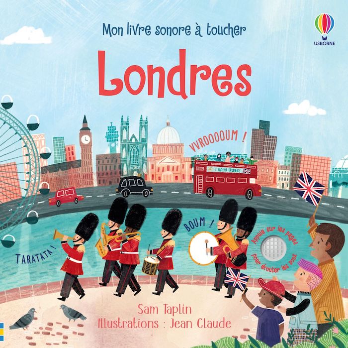 Londres, Mon livre sonore à toucher (Usborne) Londres